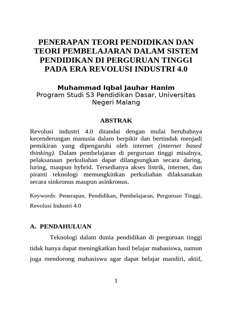 Contoh Format Book Chapter | PDF