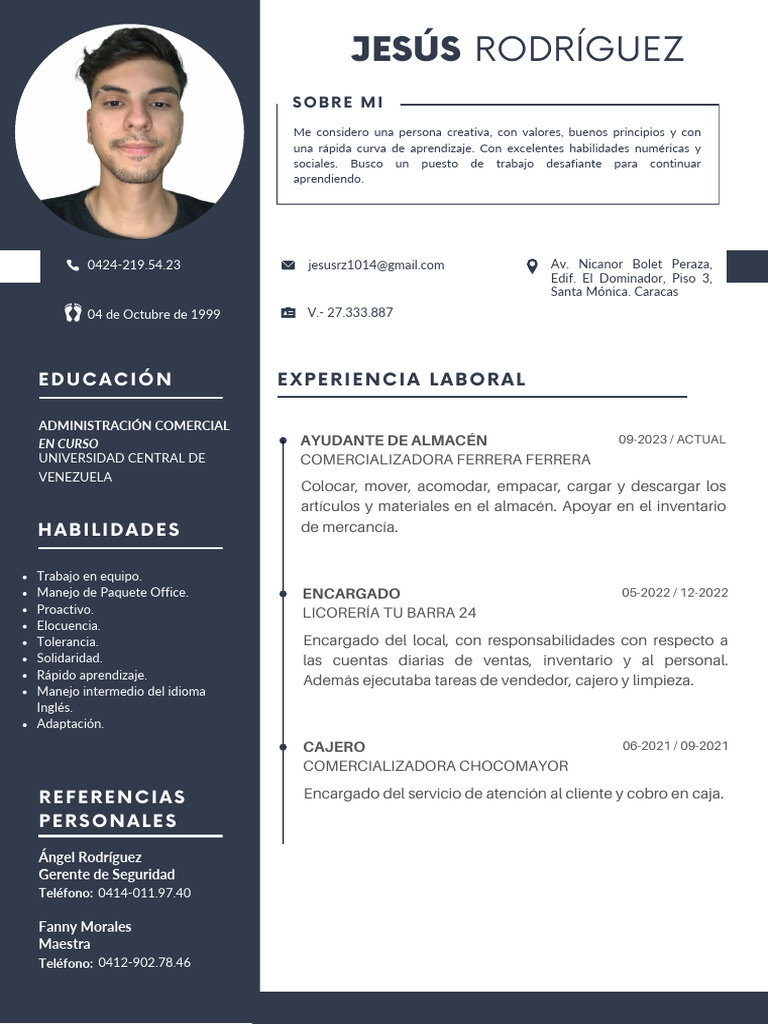 CV Jesus Angel 2024 | PDF