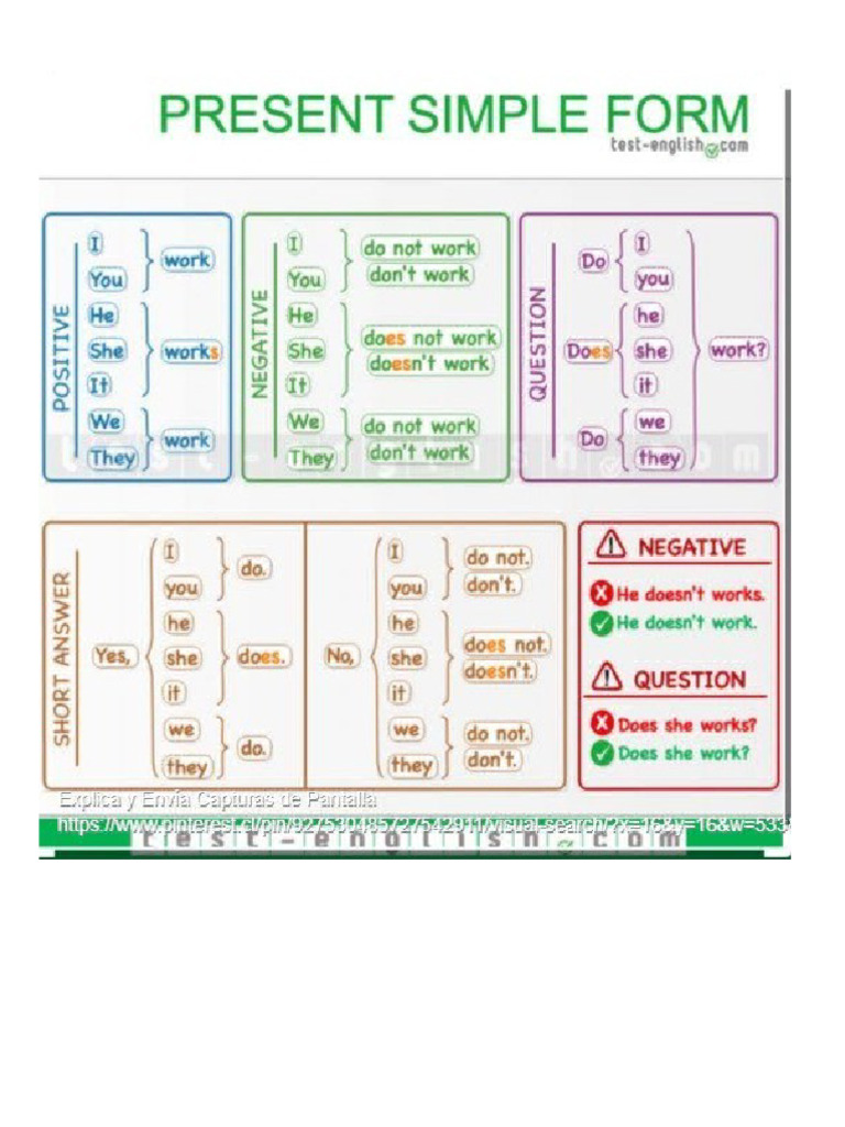 GRAMMAR Present Simple | PDF