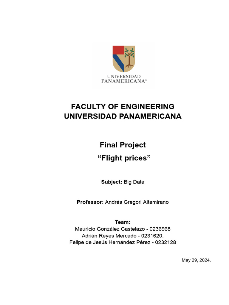 Final Project Big Data Report | PDF