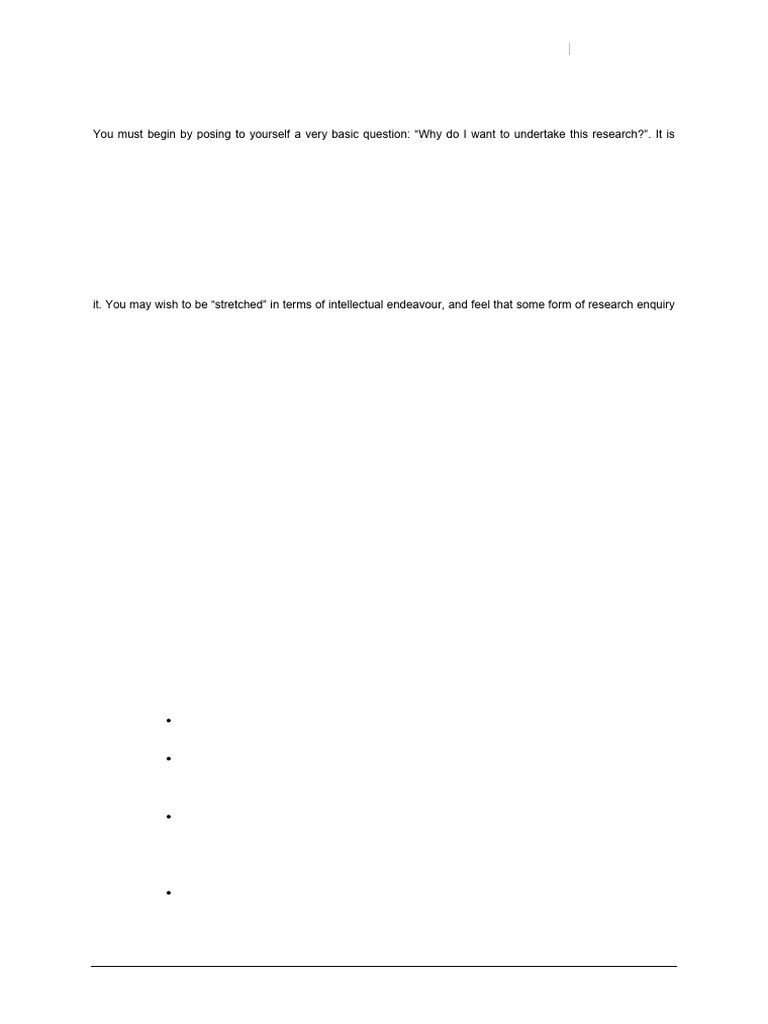 M4 Unit B Deciding On A Research Topic | PDF