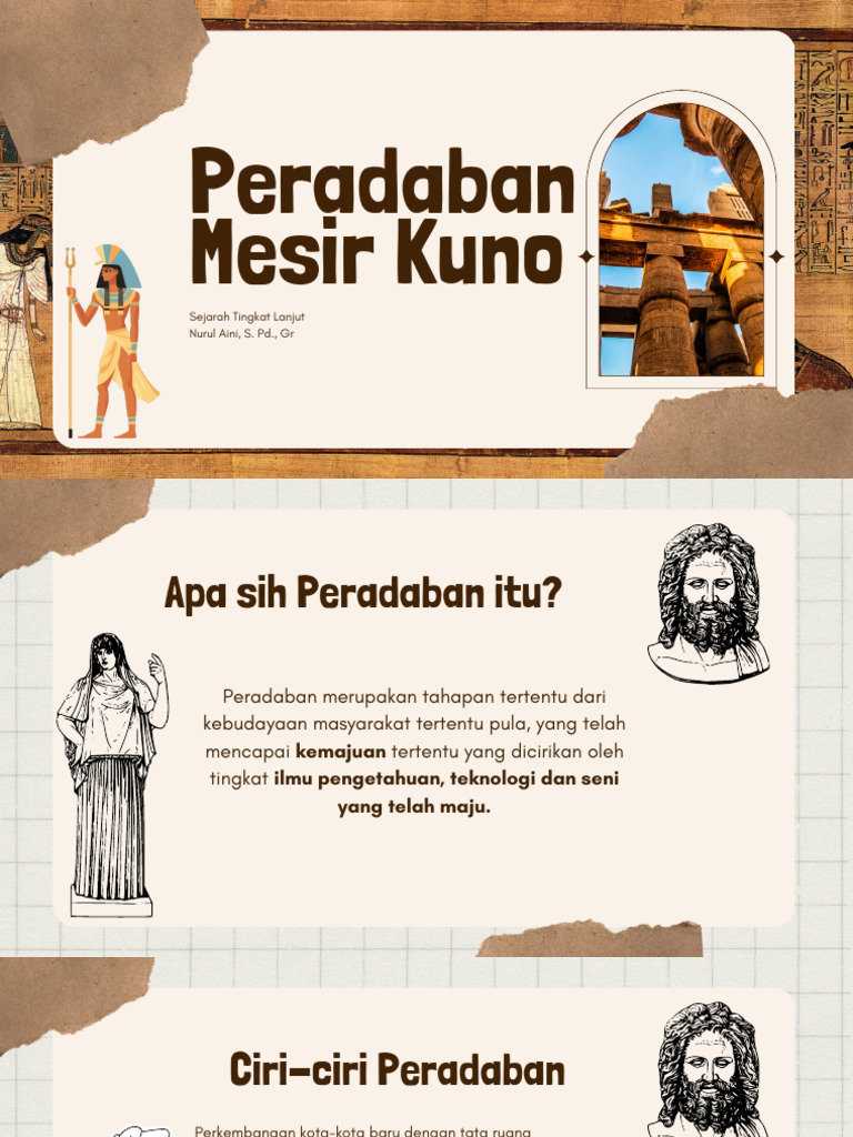 Peradaban Mesir Kuno | PDF