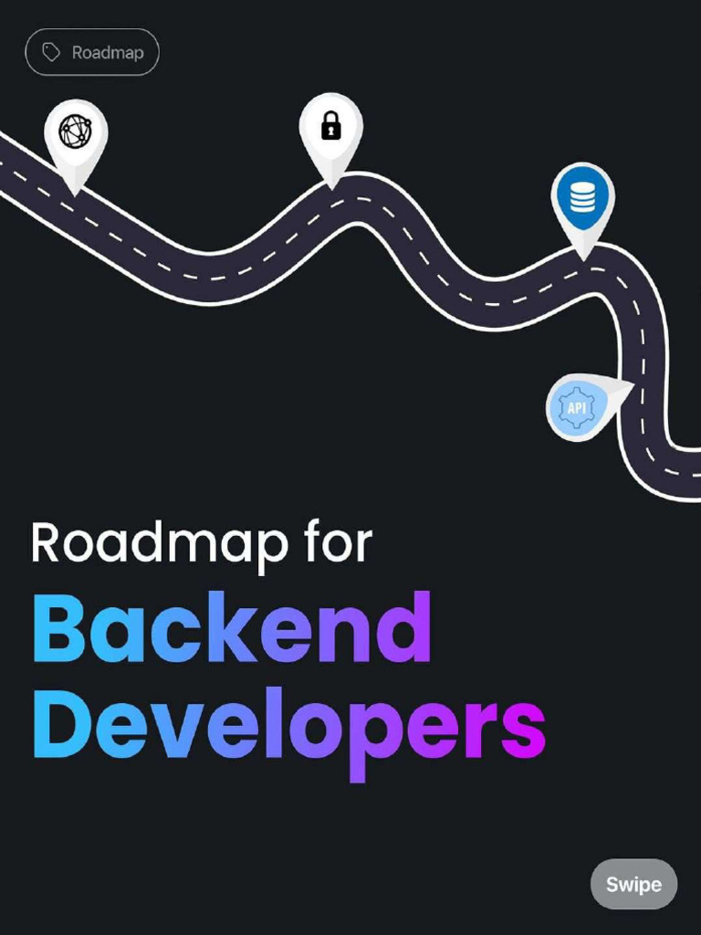 Roadmap For Backend Developers ??? | PDF