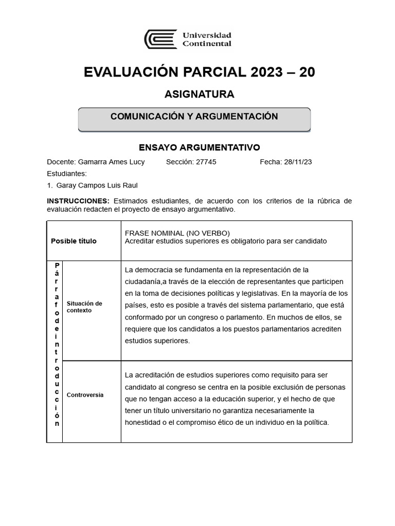 Redacción Final | PDF