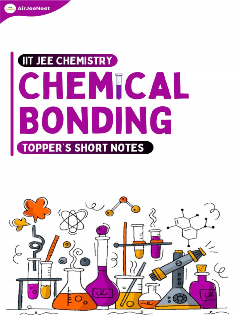 Chemical Bonding Topper's Short Notes @AirJeeNeet | PDF
