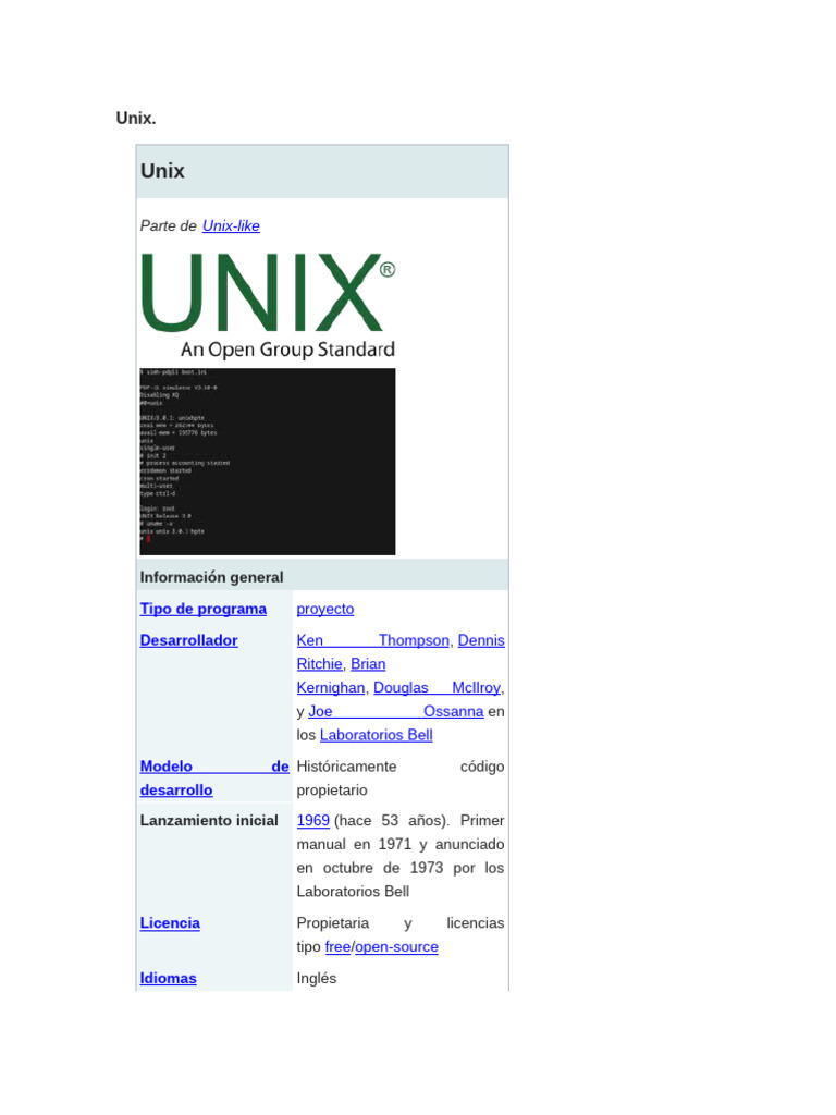 4 Unix | PDF