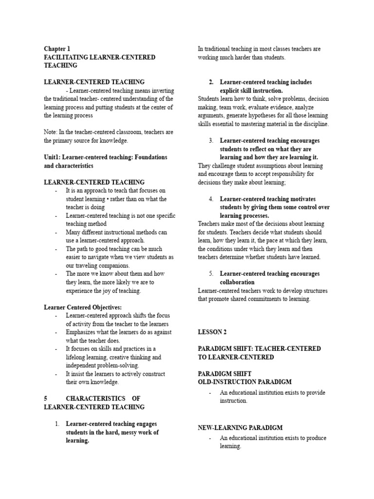 Chapter 1 and 2 | PDF | Learning | Career & Growth