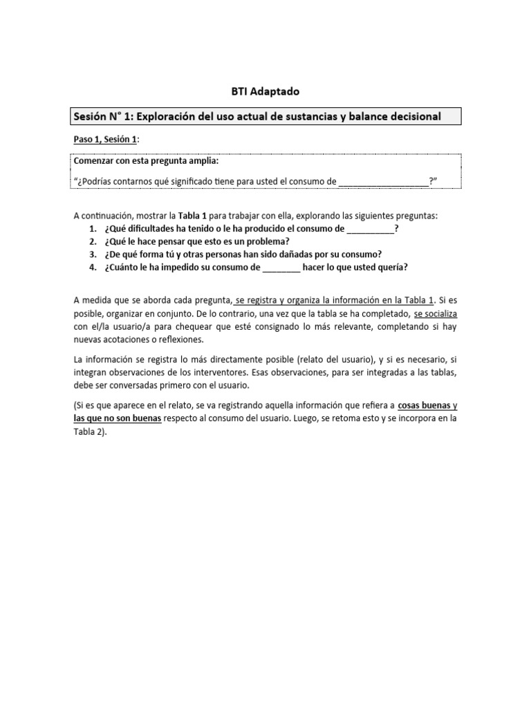 BTI versión adaptada (2) | PDF