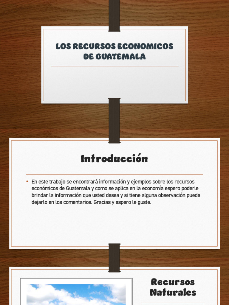 Los Recursos Economicos de Guatemala | PDF