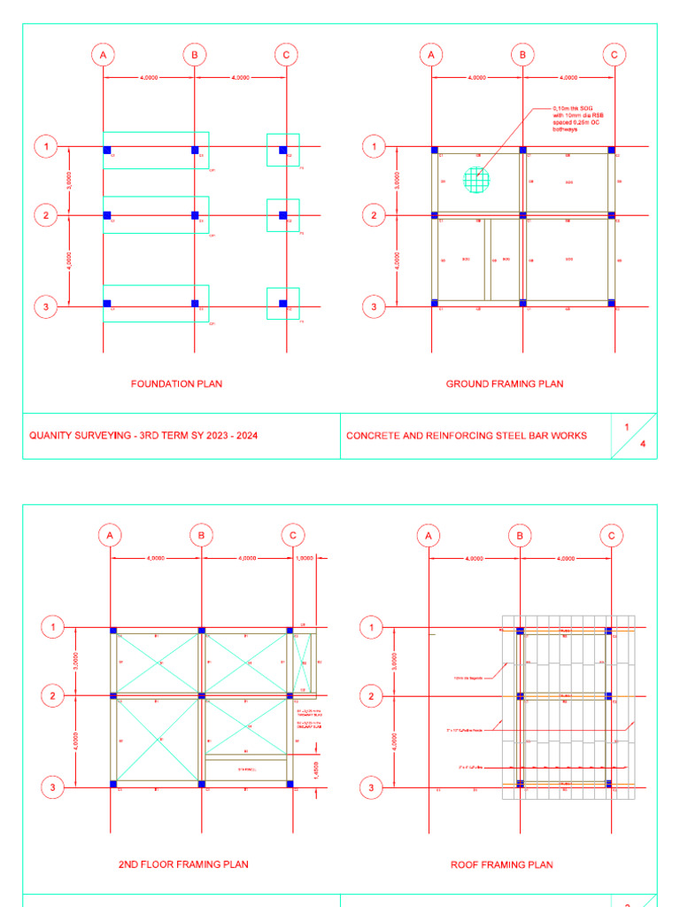 Concrete and RSB Works | PDF