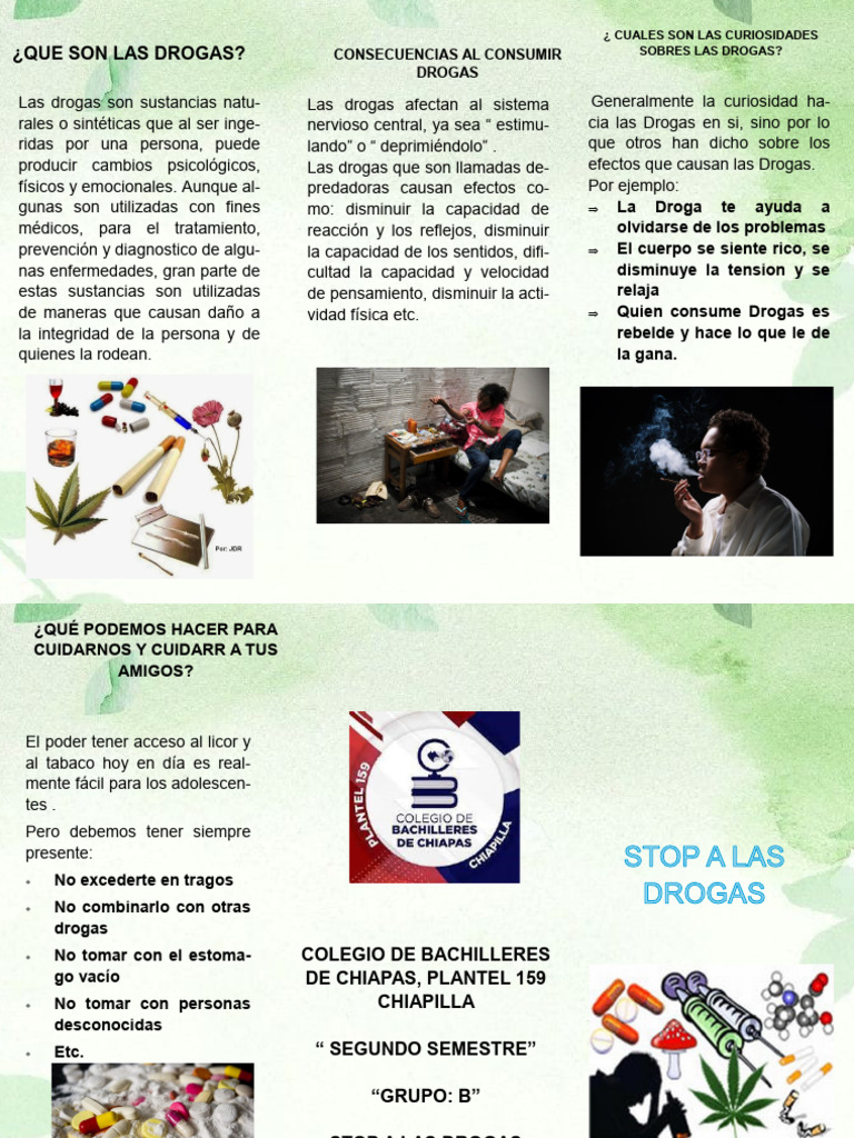 Stop A Las Drogas | PDF