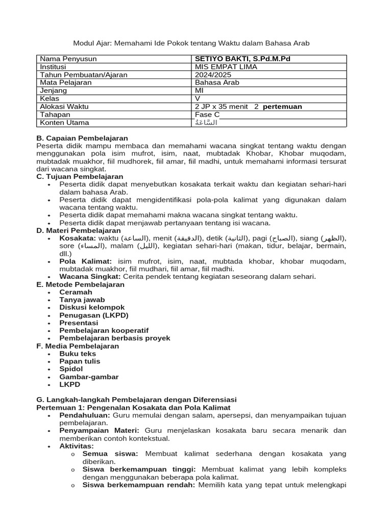 cp 1. 3 kelas 6 | PDF