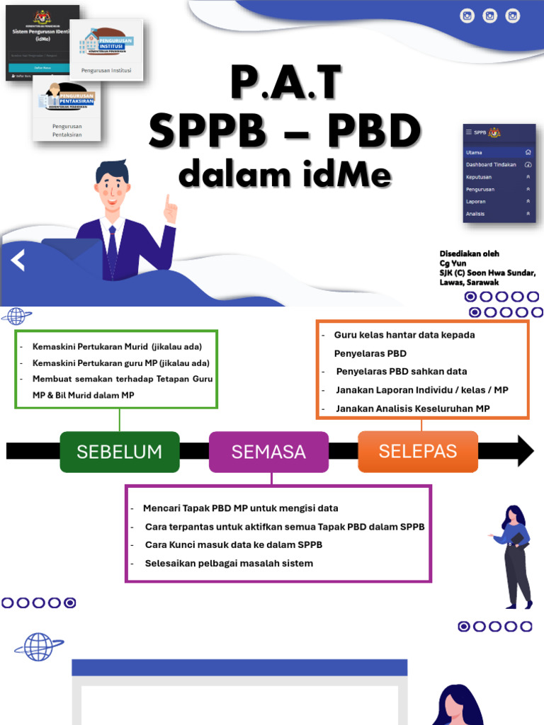 PAT SPPB PBD dlm Sistem idMe 26 OGOS 2024 - Cg YUN | PDF