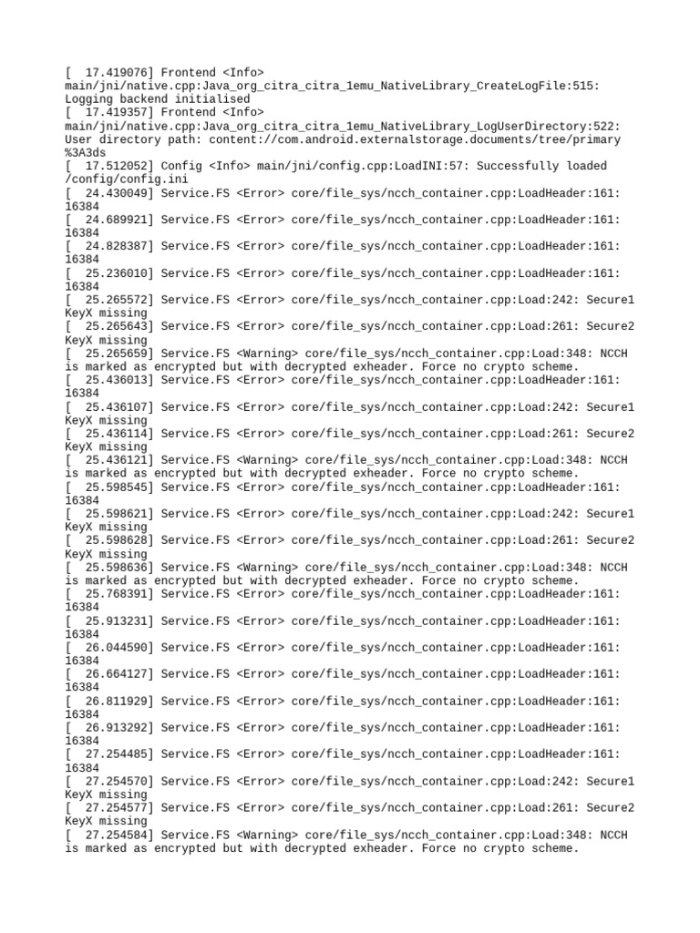Citra Log - Txt.old | PDF