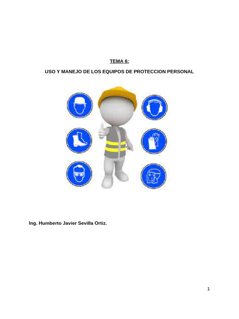 MANUAL DE PARTICIPANTE DE Manejo de Los EPP | PDF | La seguridad