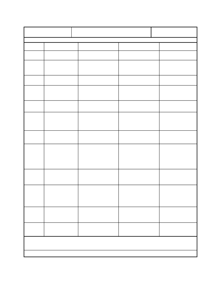 Ics Form 230cg, Daily Meeting Schedule (v3) | PDF