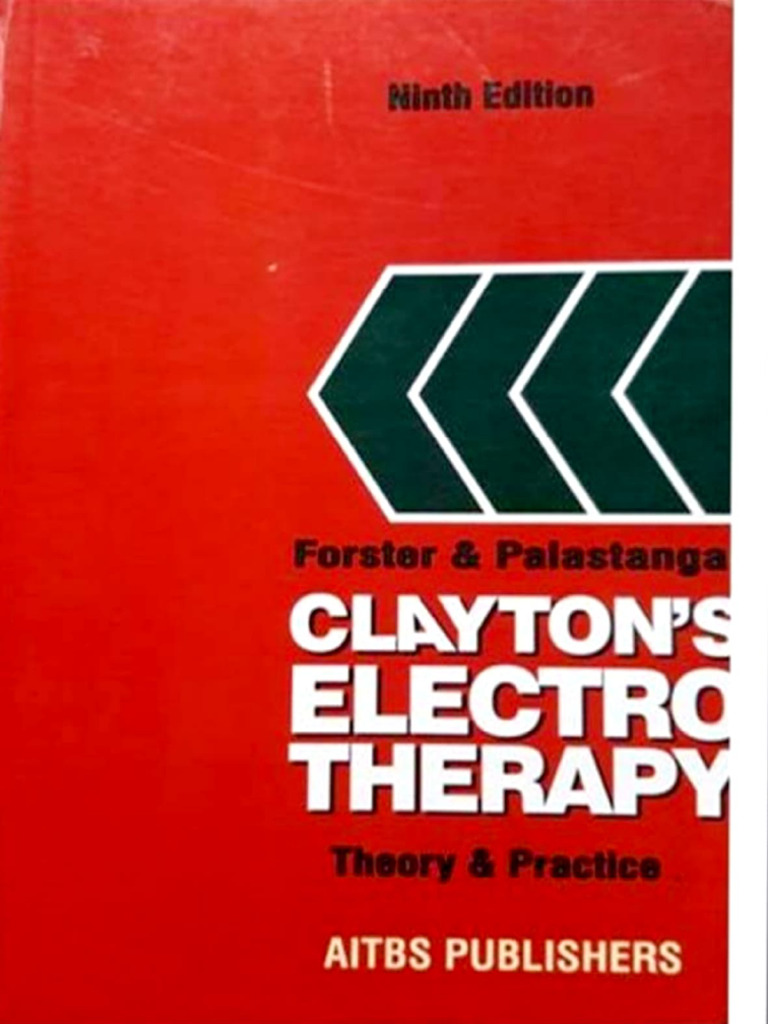 Clayton Electrotherapy S.shrma 9th Edition PDF | PDF