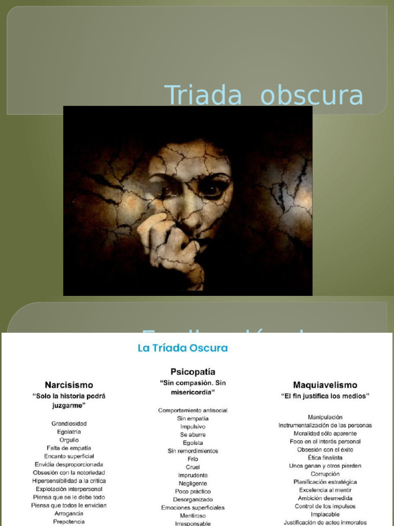 Tríada Oscura | PDF