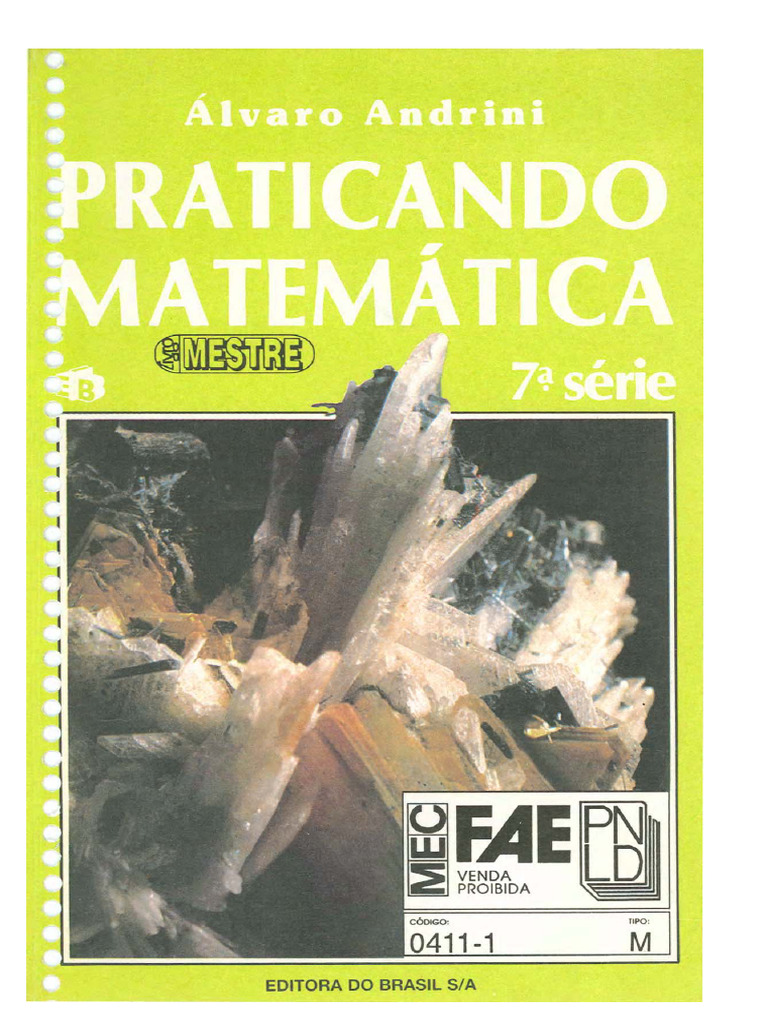 Abrir Livro de Matematica Alvaro Andrini 8 Ano PDF Leonardoportal | PDF