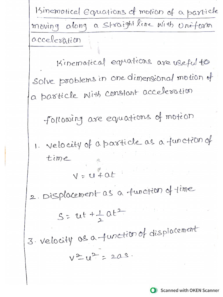Physics Notes | PDF