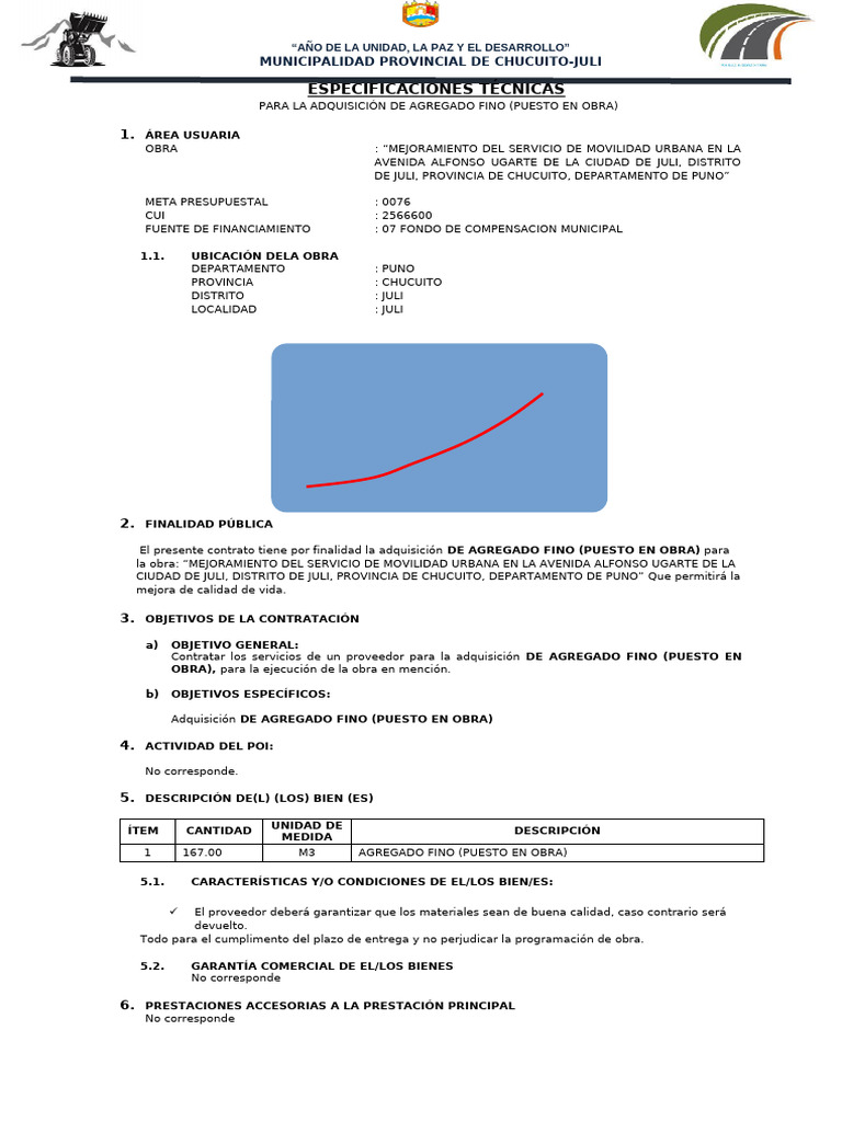 Ee - Tt. Adquisicion de Agregado Fino (Puesto en Obra) | PDF