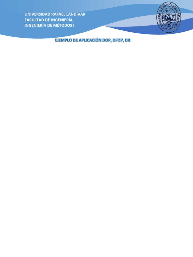 Ejemplo de Aplicacion Dop Dfop DR | PDF