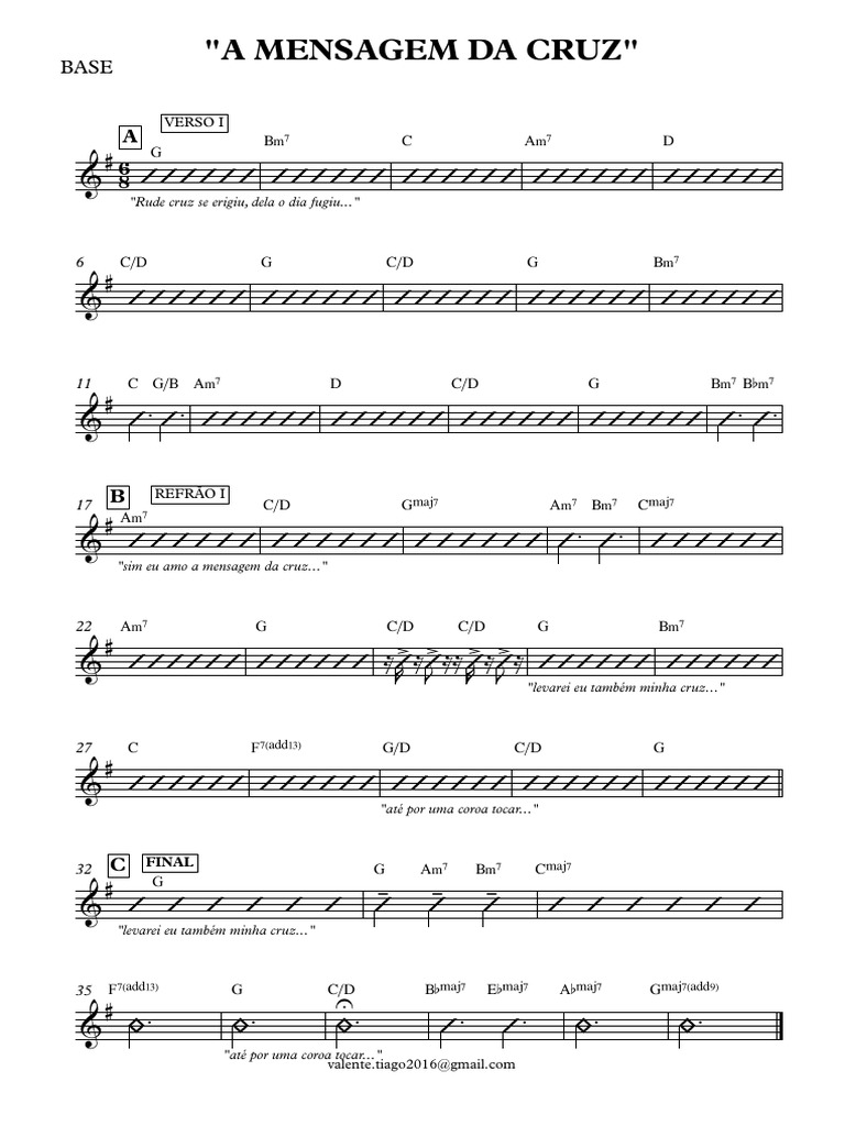 A Mensagem Da Cruz - Base | PDF