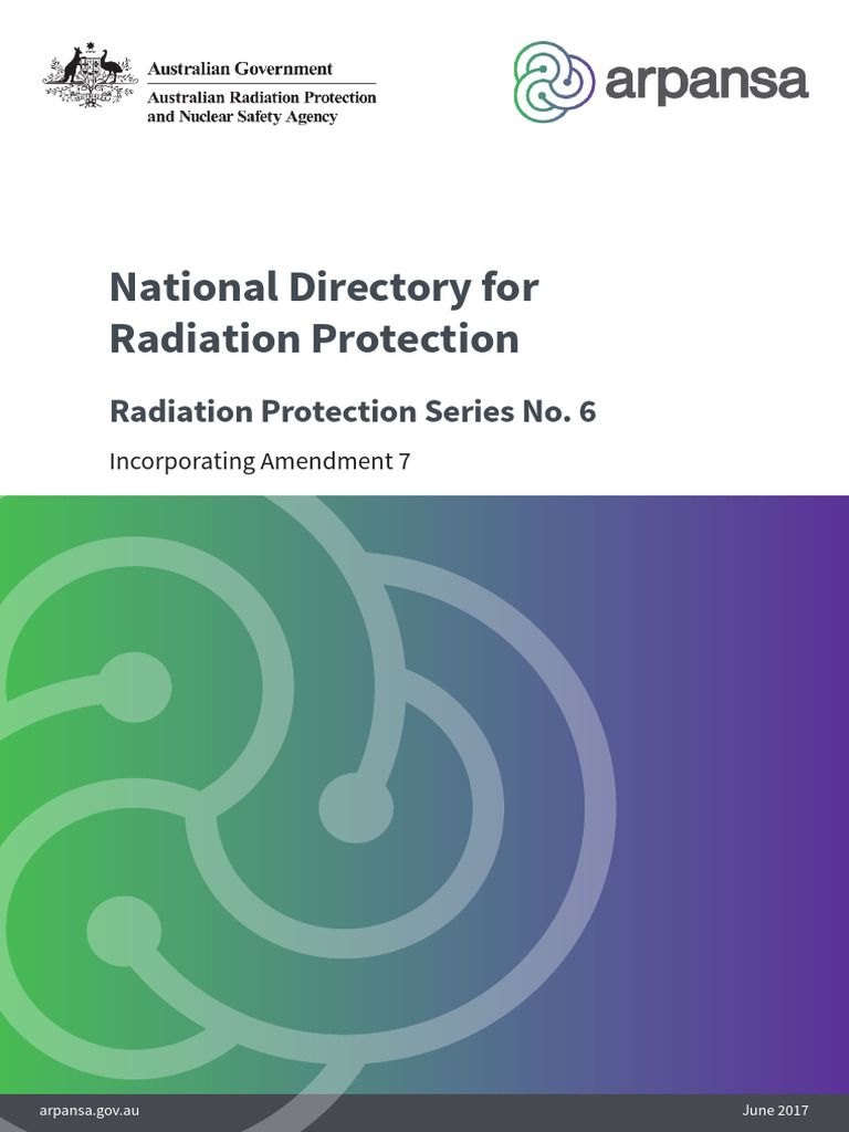 ARPANSA - Radiation Protection Series 6 | PDF
