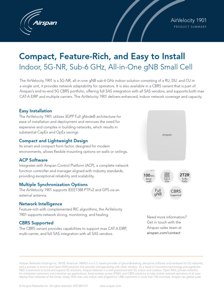 AirVelocity1901 Specs | PDF | Computer Networking | Business