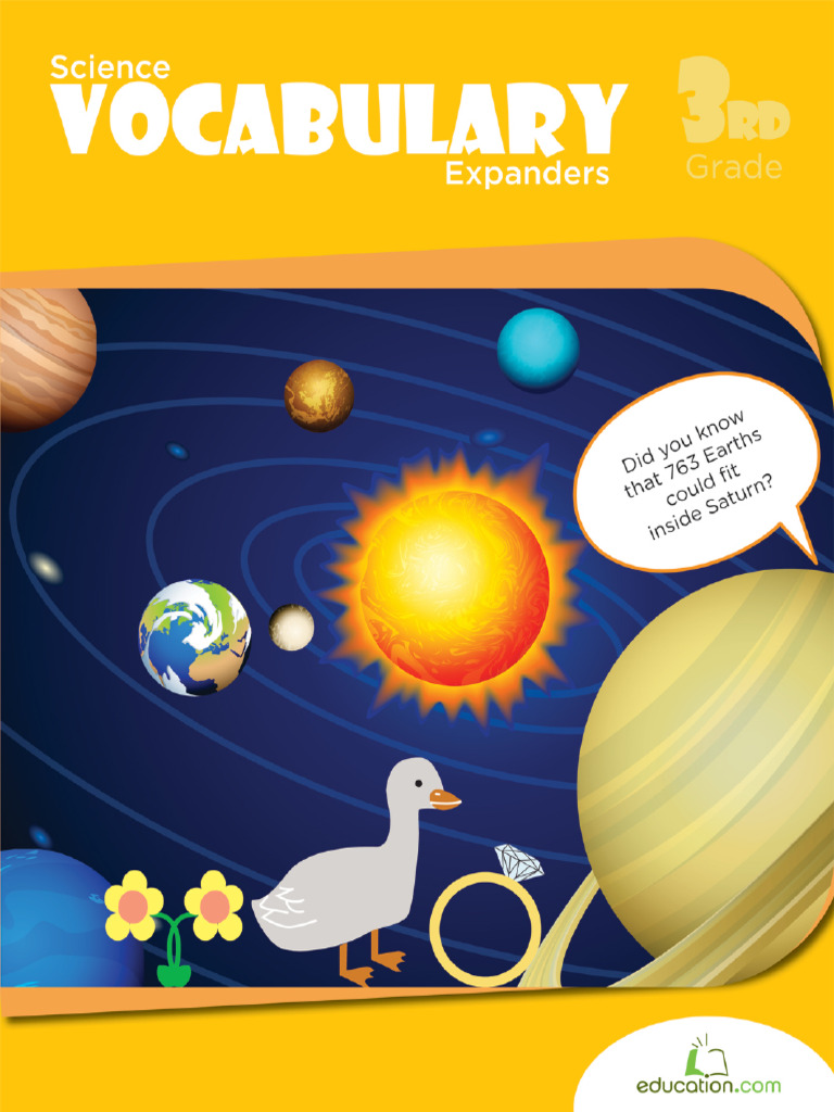 3rd - Science Vocabulary Expanders Workbook | PDF