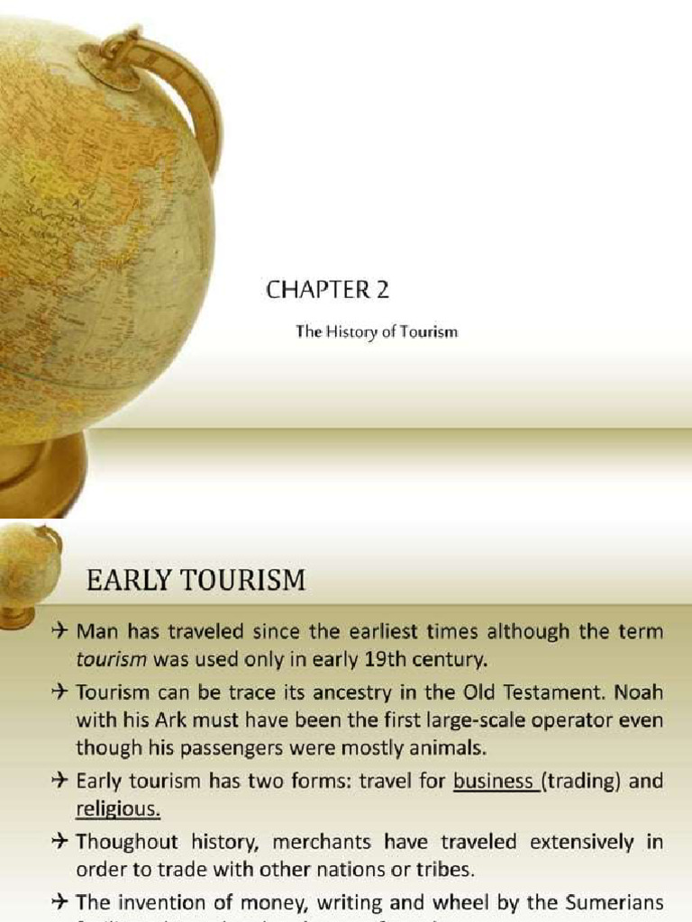 chapter 2 history of Tourism | PDF chapter 2 history of Tourism | PDF