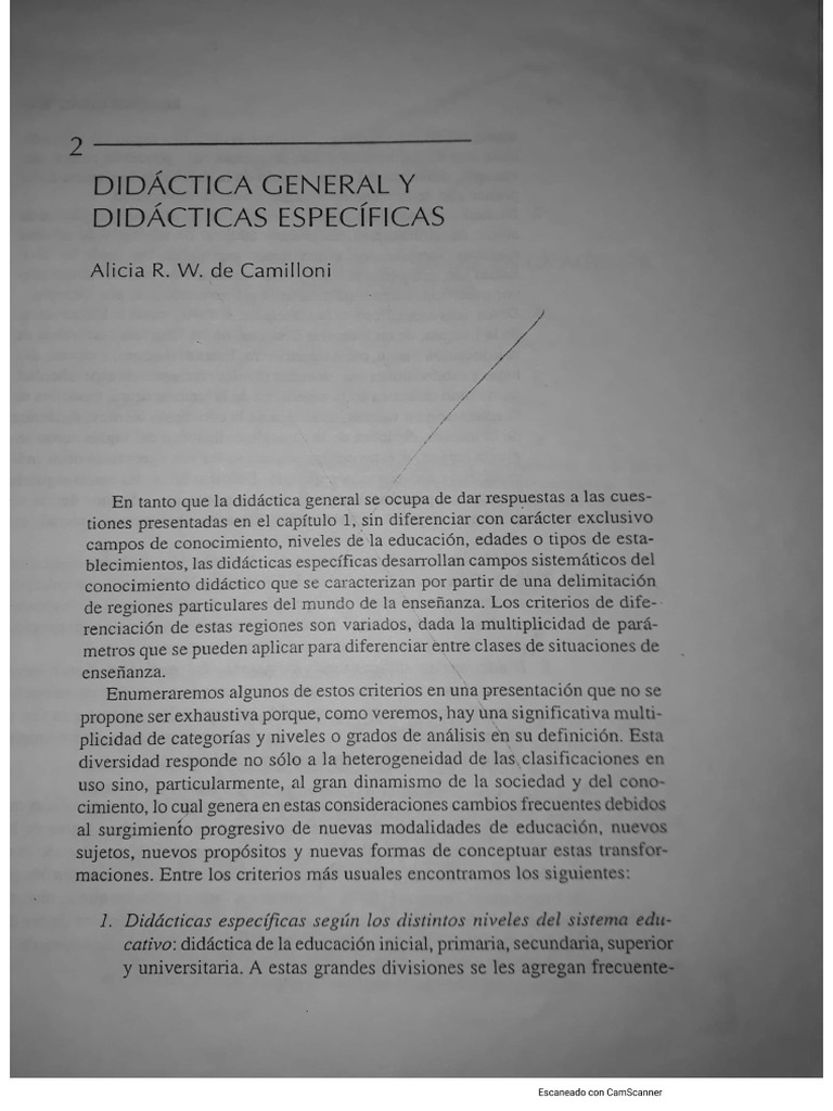 Camilloni Alicia Cap.2 | PDF