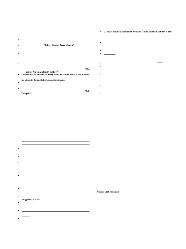 Statcon Case Digests | PDF