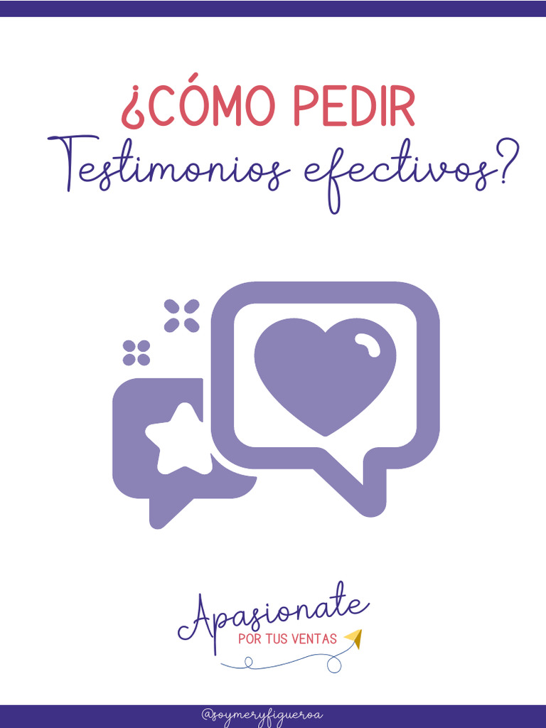 Testimonios Efectivos | PDF