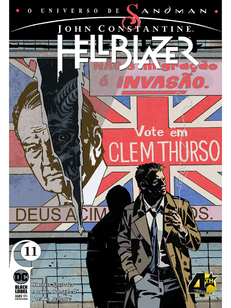 John Constantine - Hellblazer 11 (4thwall-2021) | PDF
