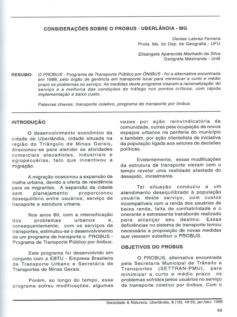 Alisont, Artigo 6 Ano 3 Número 16 JanDez 1996 | PDF