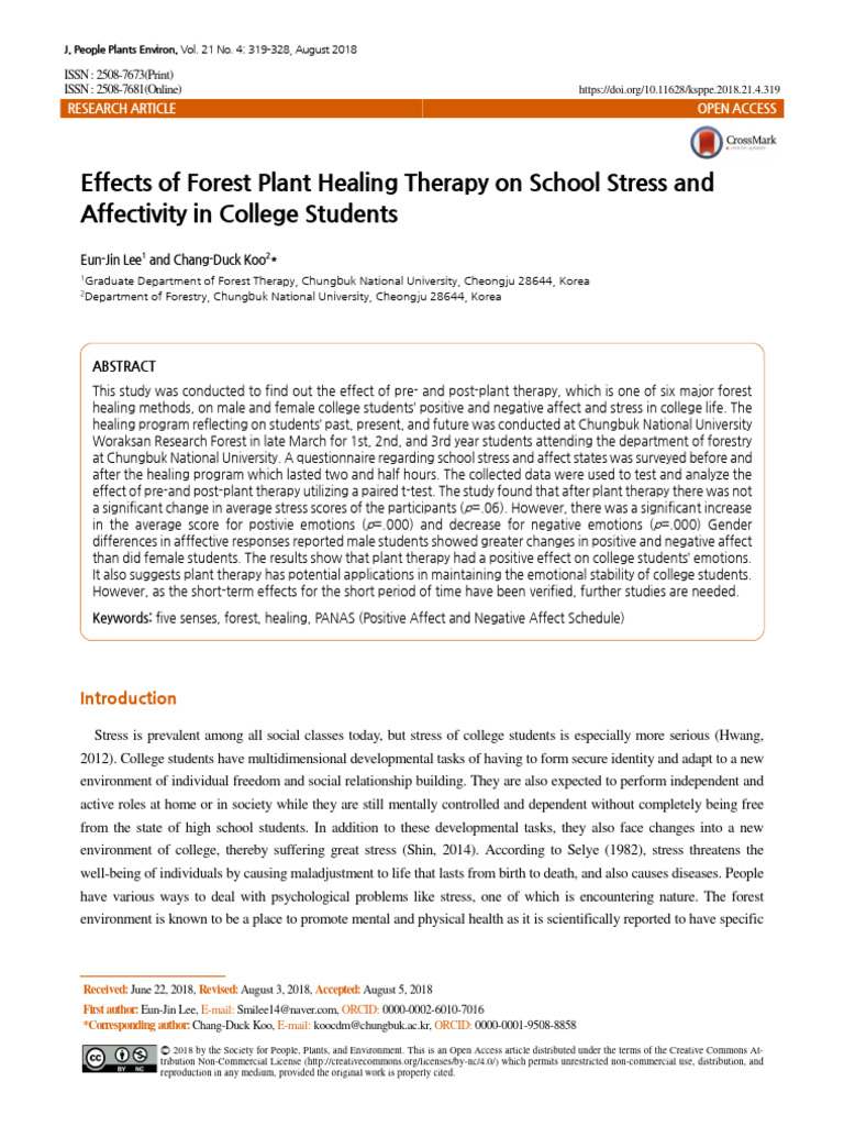 Study Stress Instruments | PDF