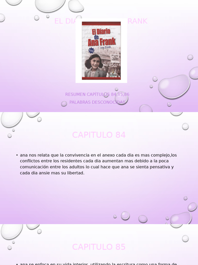 El Diario de Ana Frank | PDF