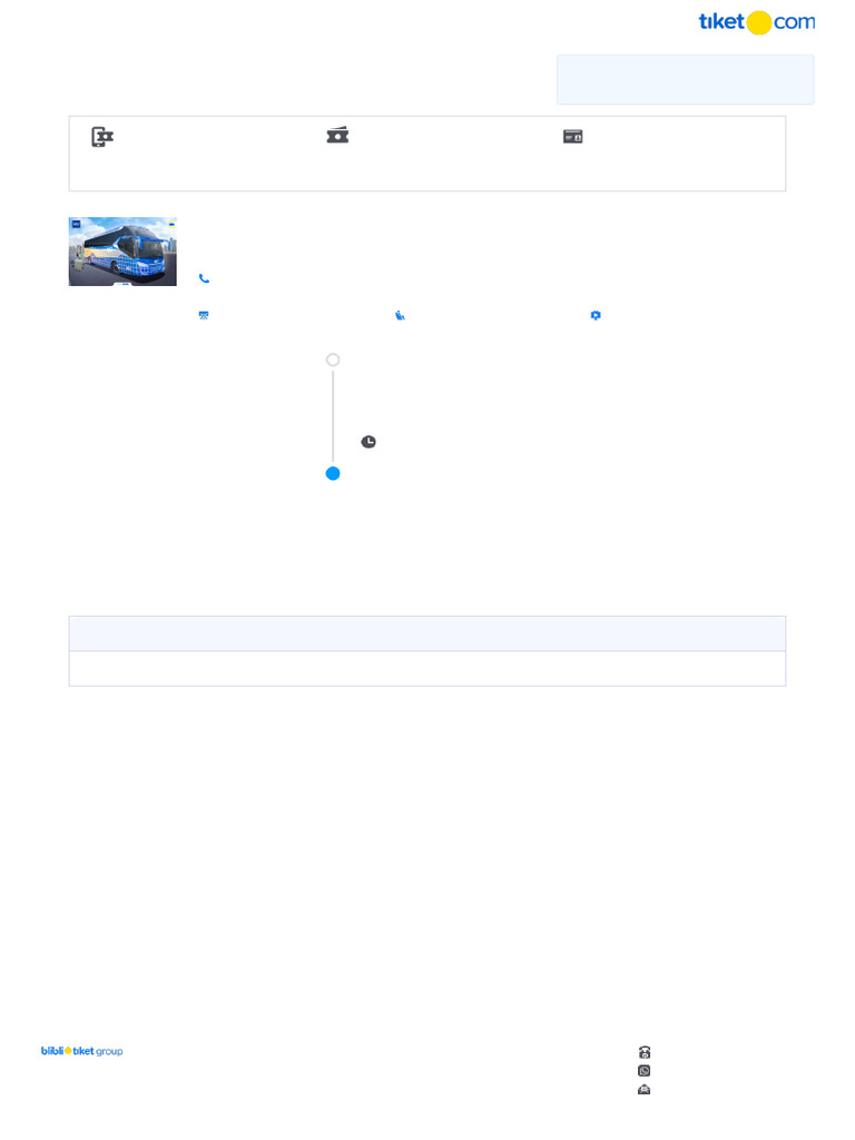 E Tiket Bus Travel 1265040806 | PDF