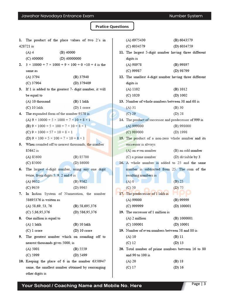 2 Number System | PDF