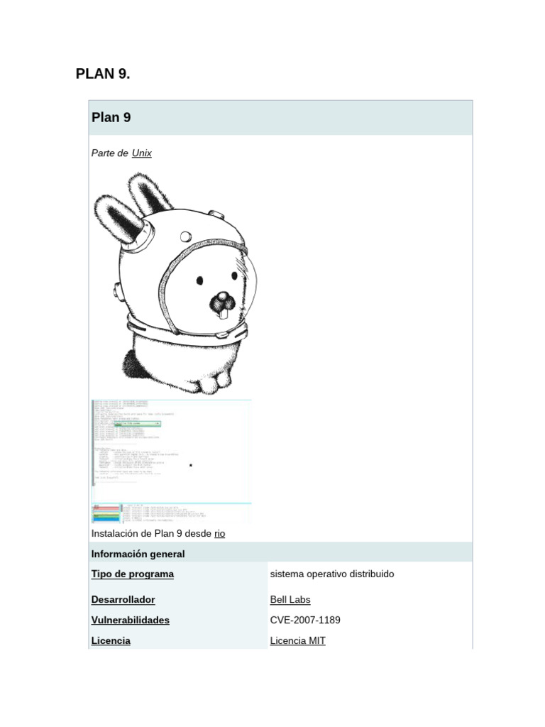 11 Plan 9 | PDF