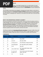 IPA practice - version 1 | PDF | Consonant | Phonetics