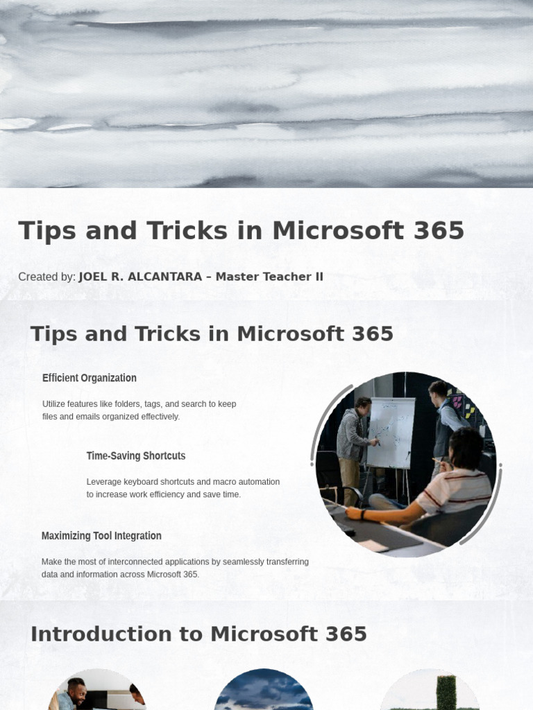 356 Tips and Tricks Presentation | PDF