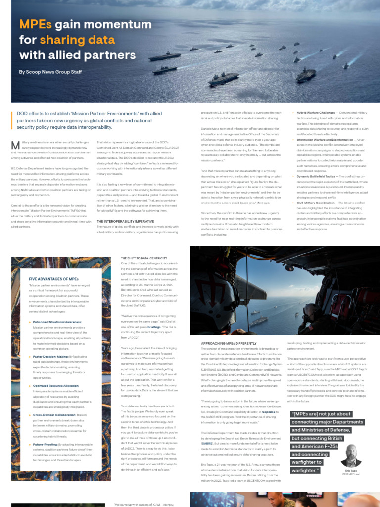 Scoop ND MPEs Gain Momentum For Sharing Data Report | PDF ...