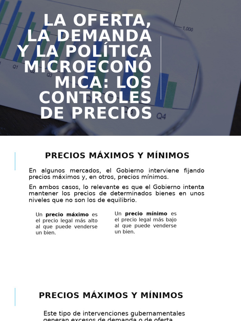 Precios Máximos y Mínimos | PDF