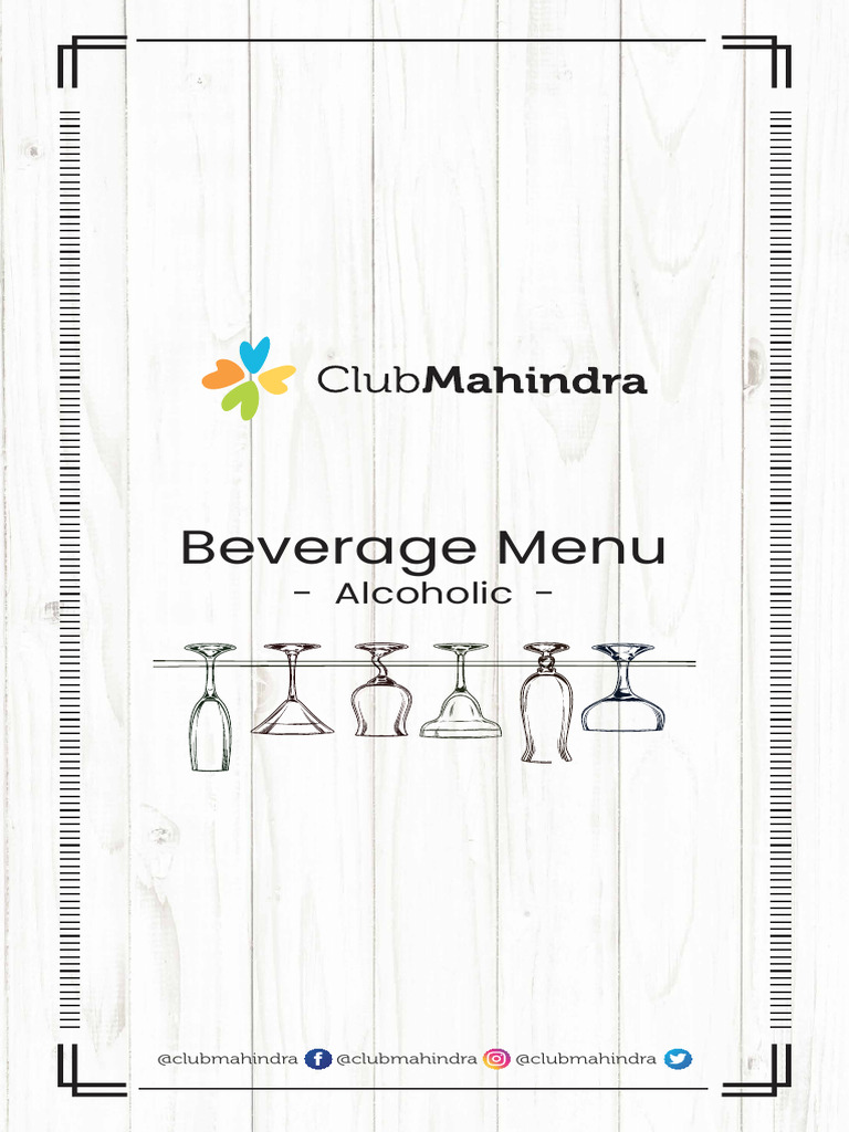 Beverage Menu | PDF