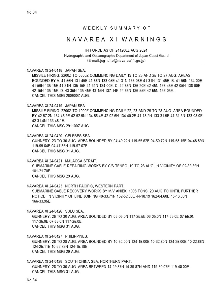 ws34 2024 | PDF | Maritime Disasters | Science & Mathematics