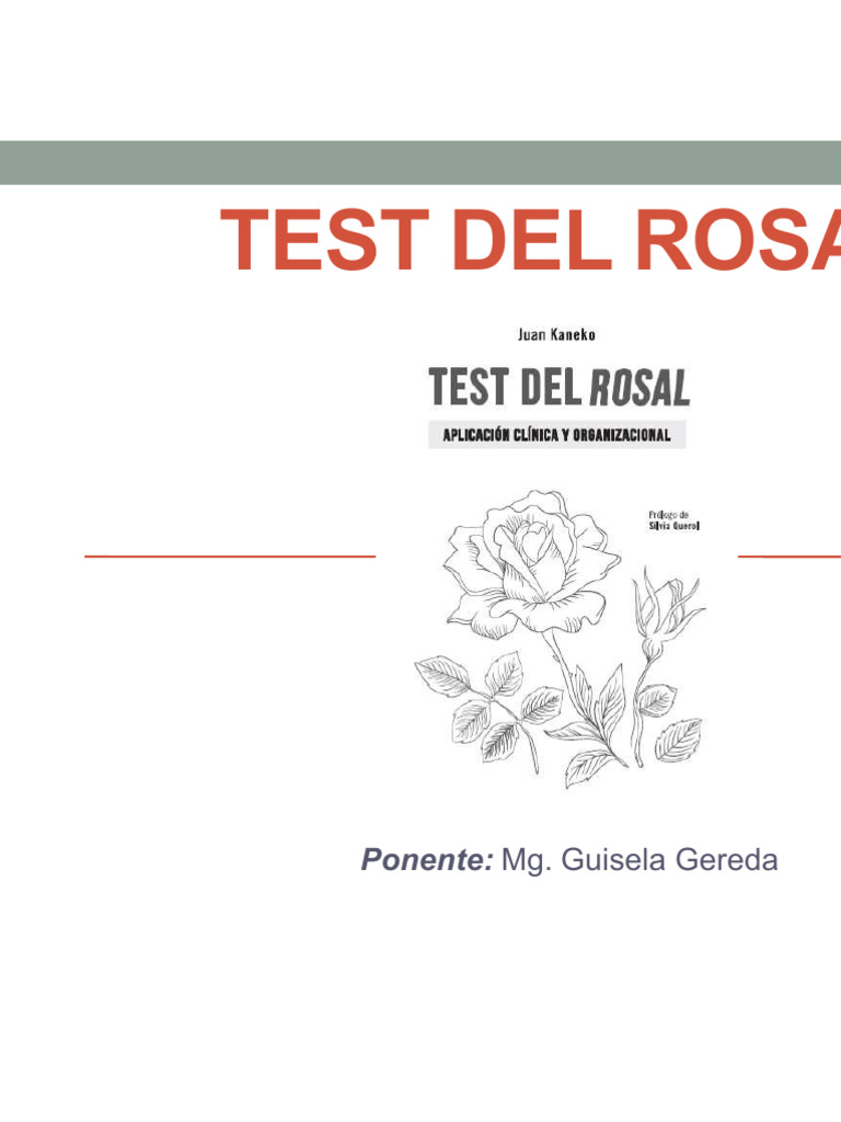 TEST_DEL_ROSAL | PDF