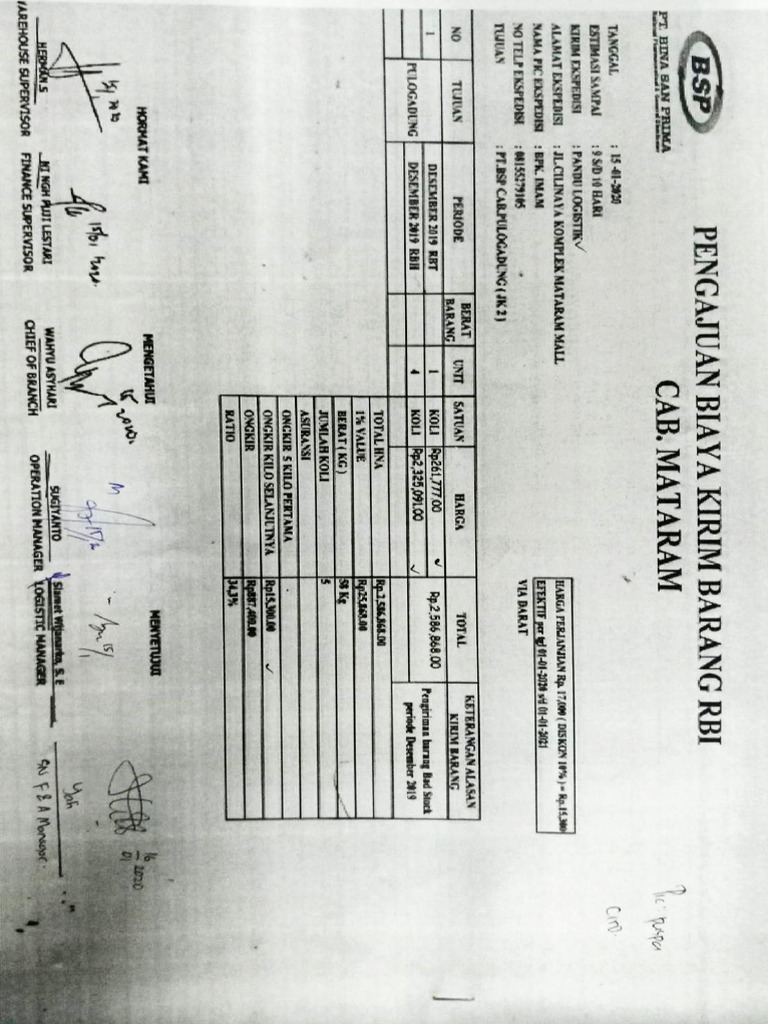 Acc Rbi Des'19 MTR | PDF