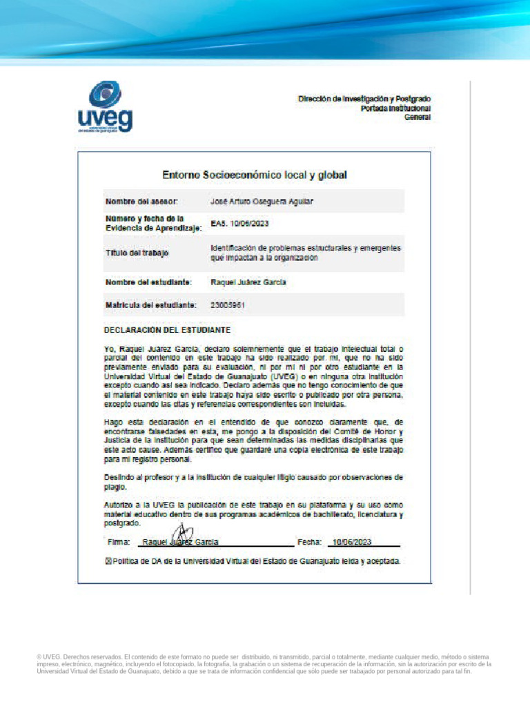 Juarez Raquel ESLyG EA5 | PDF | Información | Negocios